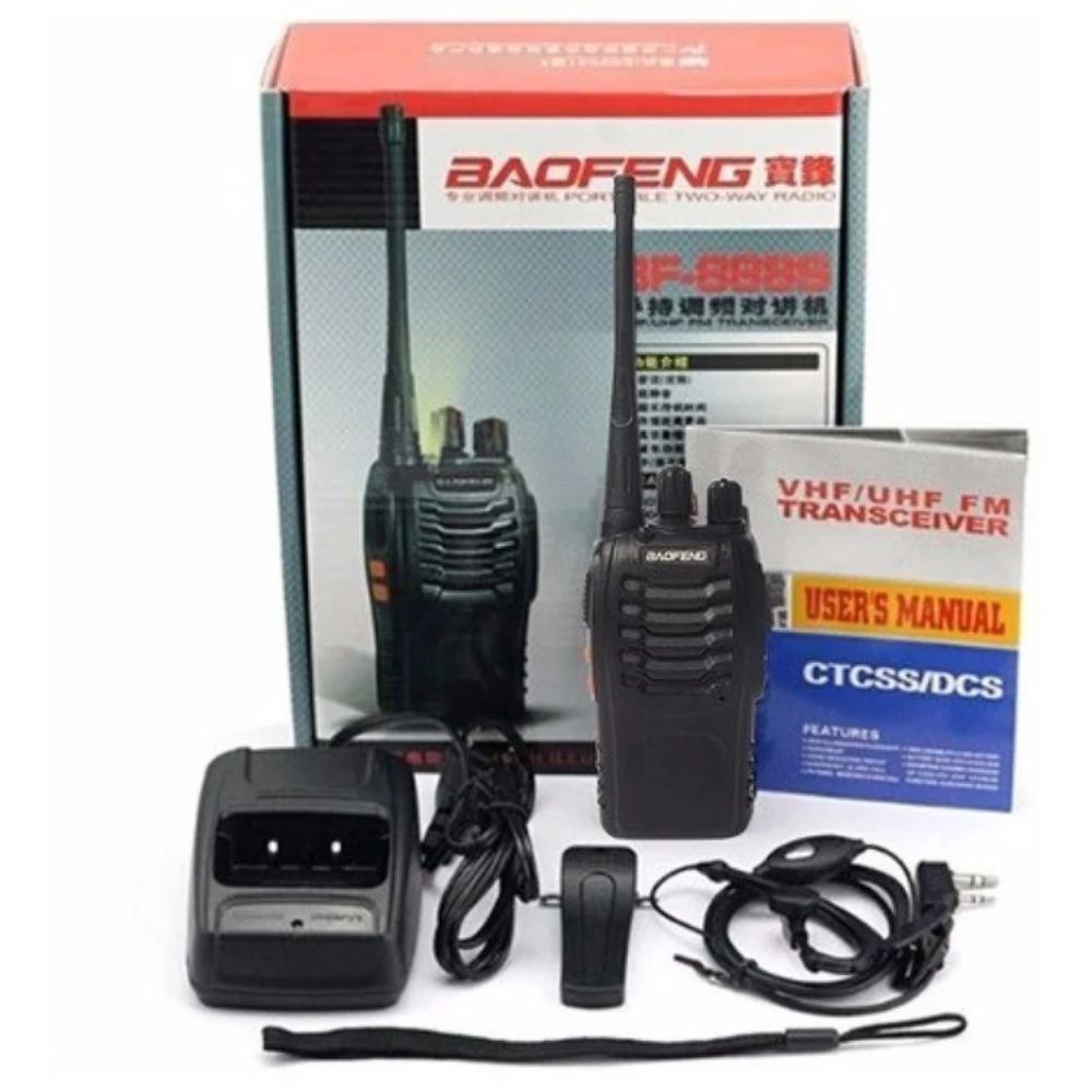 Radio Intercomunicador BF-888S BAOFENG - De Avila Store