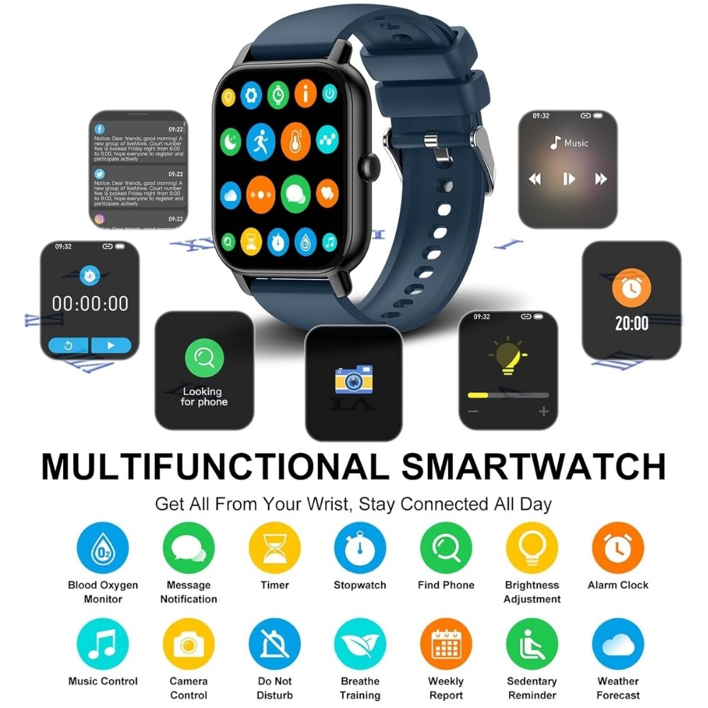 Reloj Inteligente P66D - NERUNSA - De Avila Store